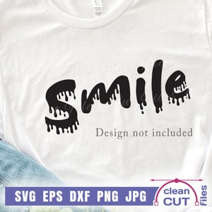 Dripping Elements SVG Vector, DIY Dripping Text Design, Drip Template ...