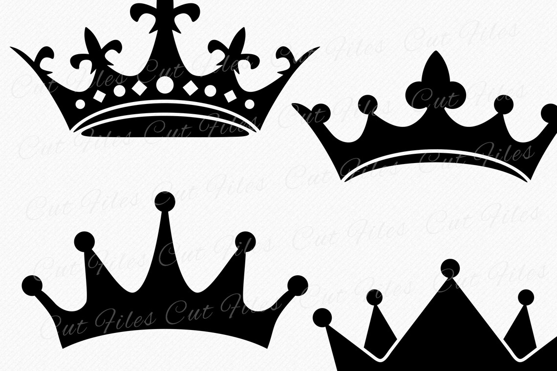 Crown SVG Bundle Crown Template, Crowns SVG Cricut, Queen Crown Svg ...