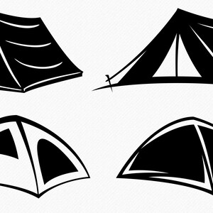 Tent SVG Vector Bundle - Embrace the Great Camping Outdoors With ...