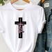 Faith Cross SVG, Religious SVG, Spiritual T-shirt Design, Script Faith ...