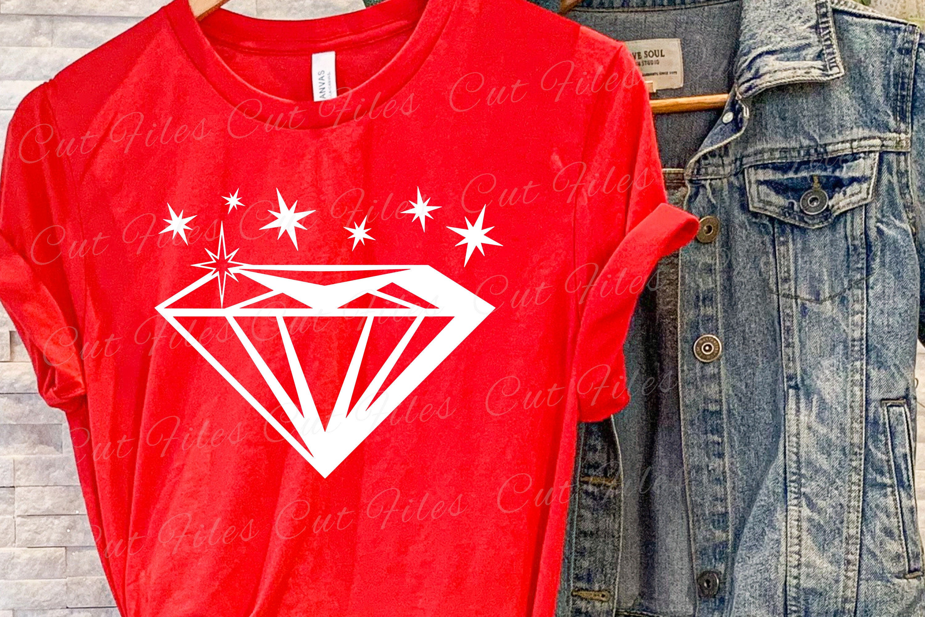 Diamond SVG Gem SVG Emerald SVG Diamond Clipart Wall Art - Etsy Canada