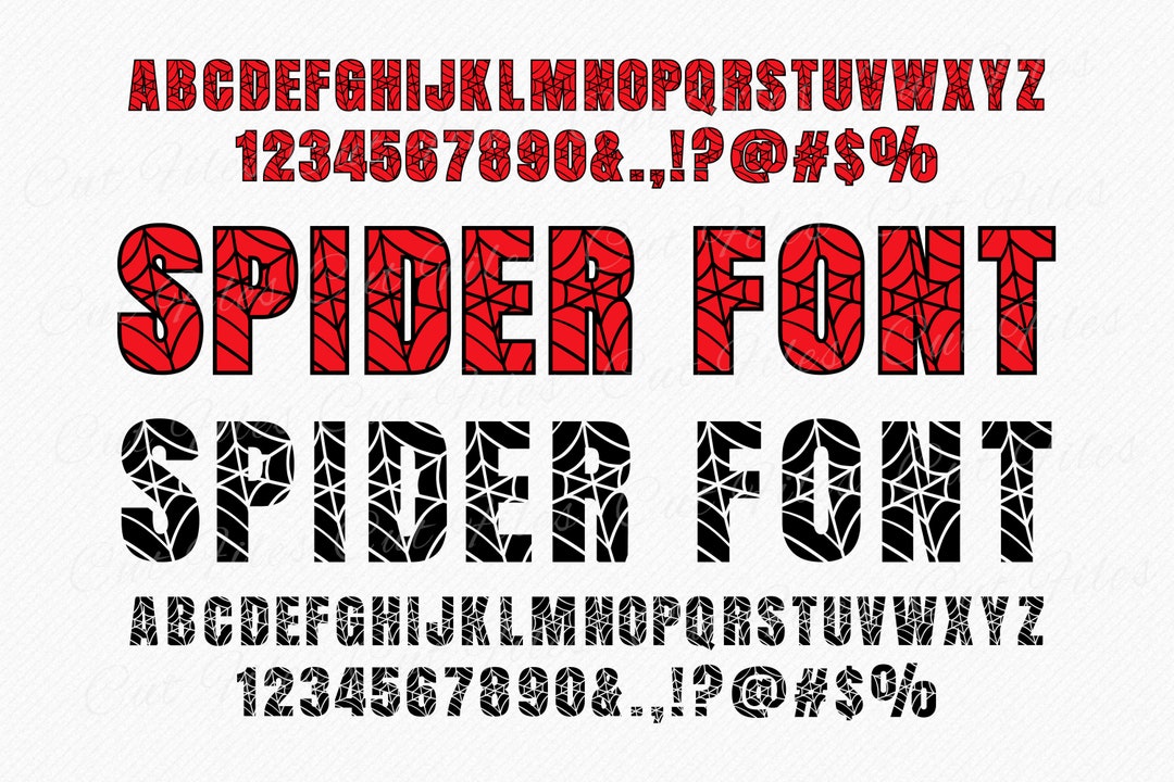 Spider Net Font SVG | Spider Web Font Animal Alphabet, Spider Letters ...