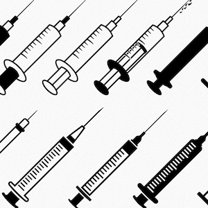Syringe SVG Bundle | Doctor SVG | Hospital Vector and Clipart Designs ...