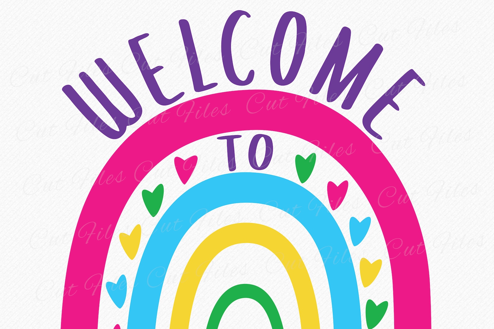 4th Grade Rainbow SVG, Welcome to Fourth Grade Rainbow SVG, Back to ...