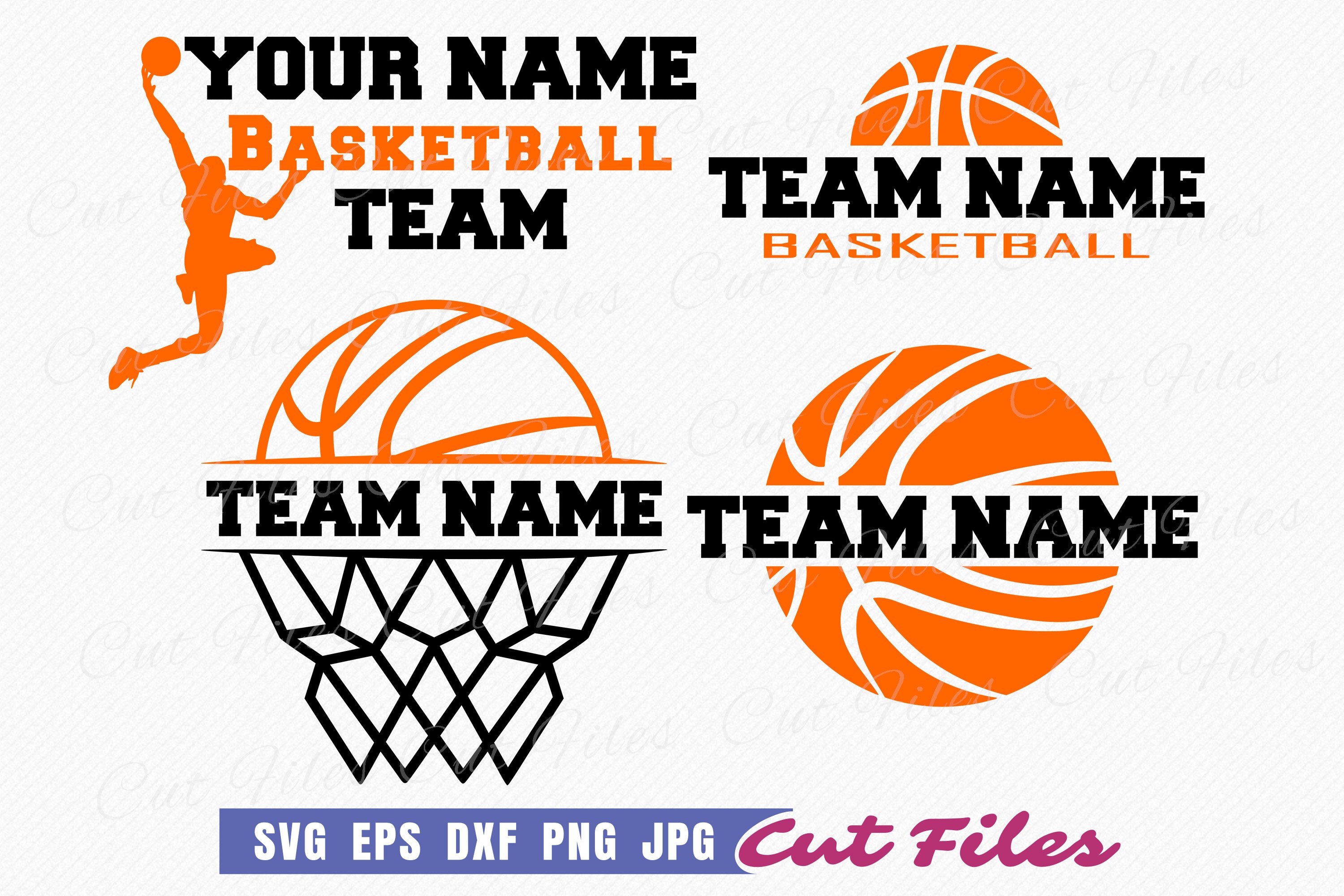 Basketball SVG Bundle Basketball Team Template Basketball - Etsy