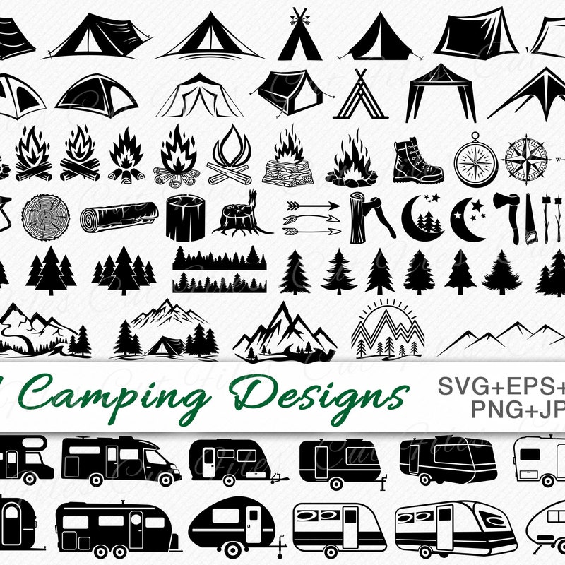 Camping Svg - Etsy
