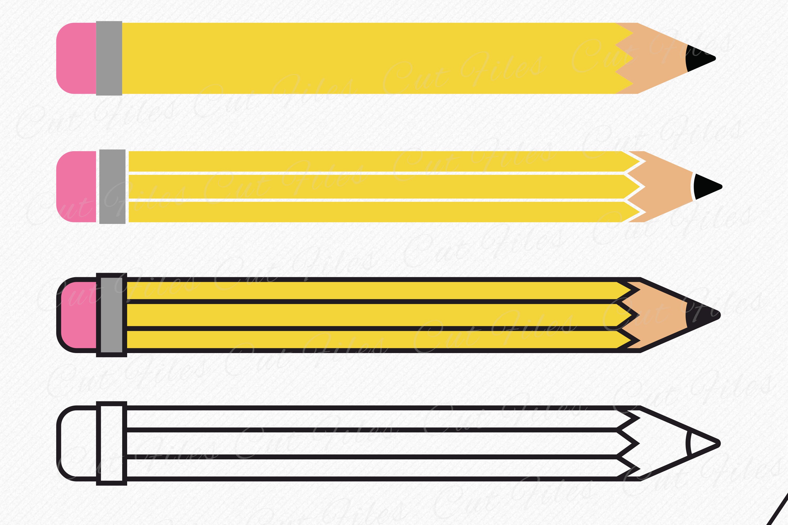 Pencil SVG Bundle 17 Vector Pencil School Pencil SVG Pencil - Etsy