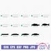 Fisherman's Ruler Svg - Fish Ruler SVG – Fishing Measurement Clipart ...