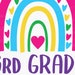 3rd Grade Rainbow SVG, Welcome to Third Grade Rainbow SVG, Back to ...