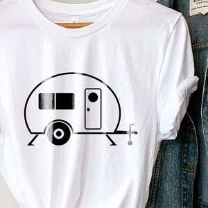 Vintage Caravan SVG Vector Camper Bundle, Vector and Clipart Files for ...