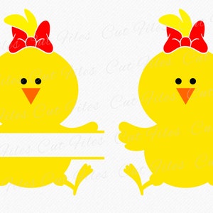 Easter Chick SVG Cute Chick Vector Chick Clipart Files - Etsy
