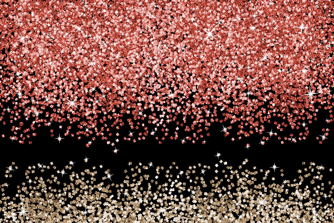 Earth Tone Glitter Confetti Borders | 30 Earth Tone Glitter Overlay ...