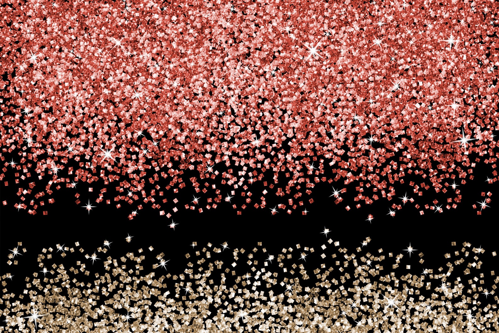 Earth Tone Glitter Confetti Borders | 30 Earth Tone Glitter Overlay ...