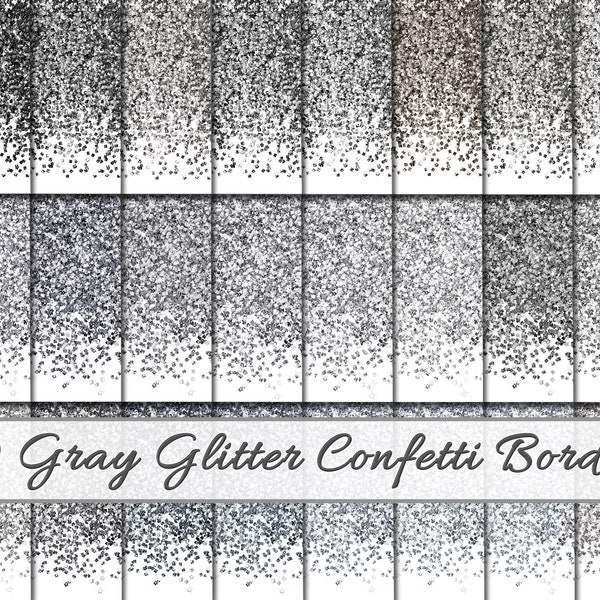 Confetti Borders - Etsy