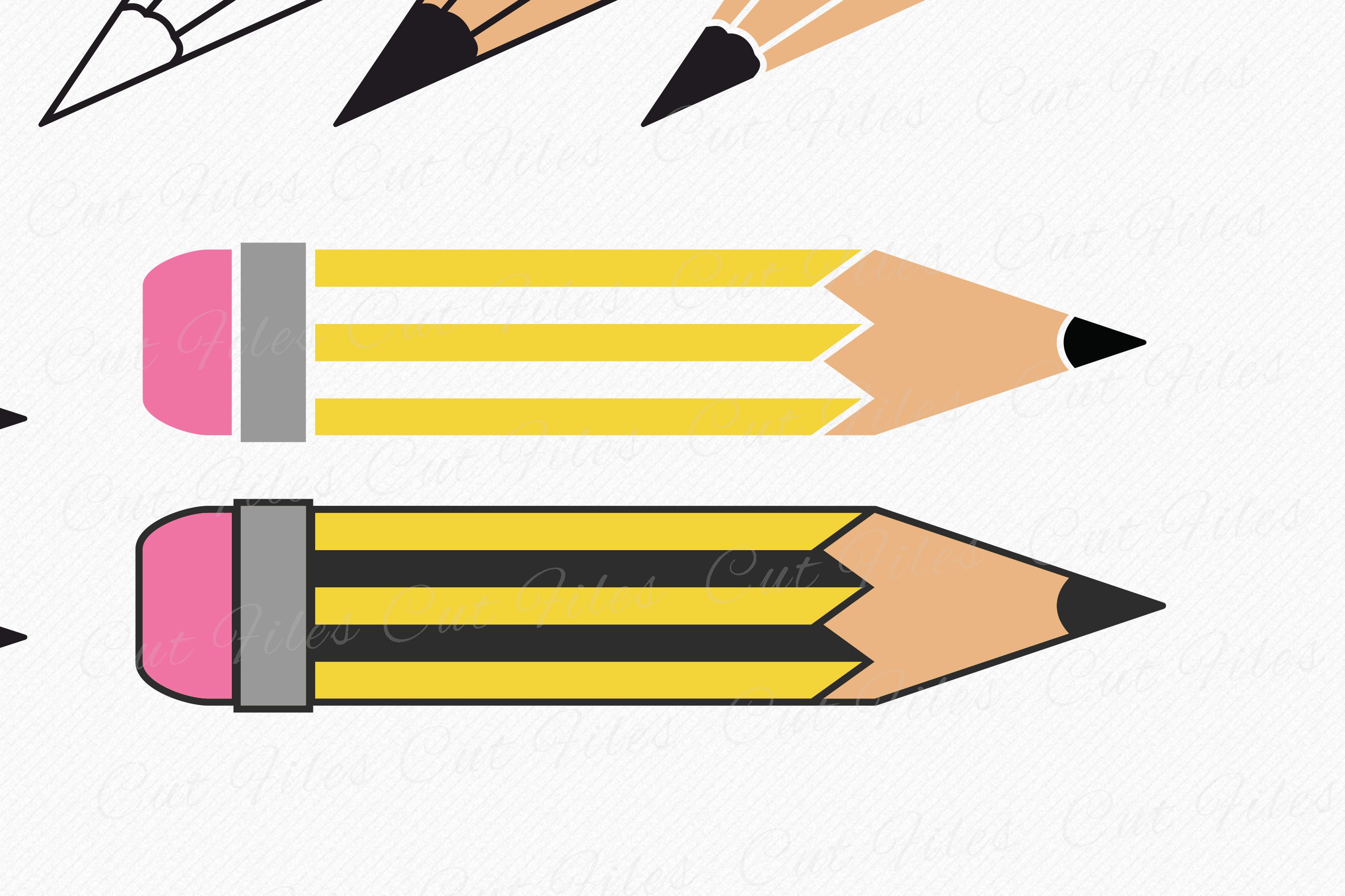 Pencil SVG Bundle 17 Vector Pencil School Pencil SVG Pencil - Etsy
