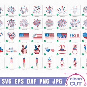 Firecracker and Fireworks SVG Bundle - Light up Your Celebrations With ...