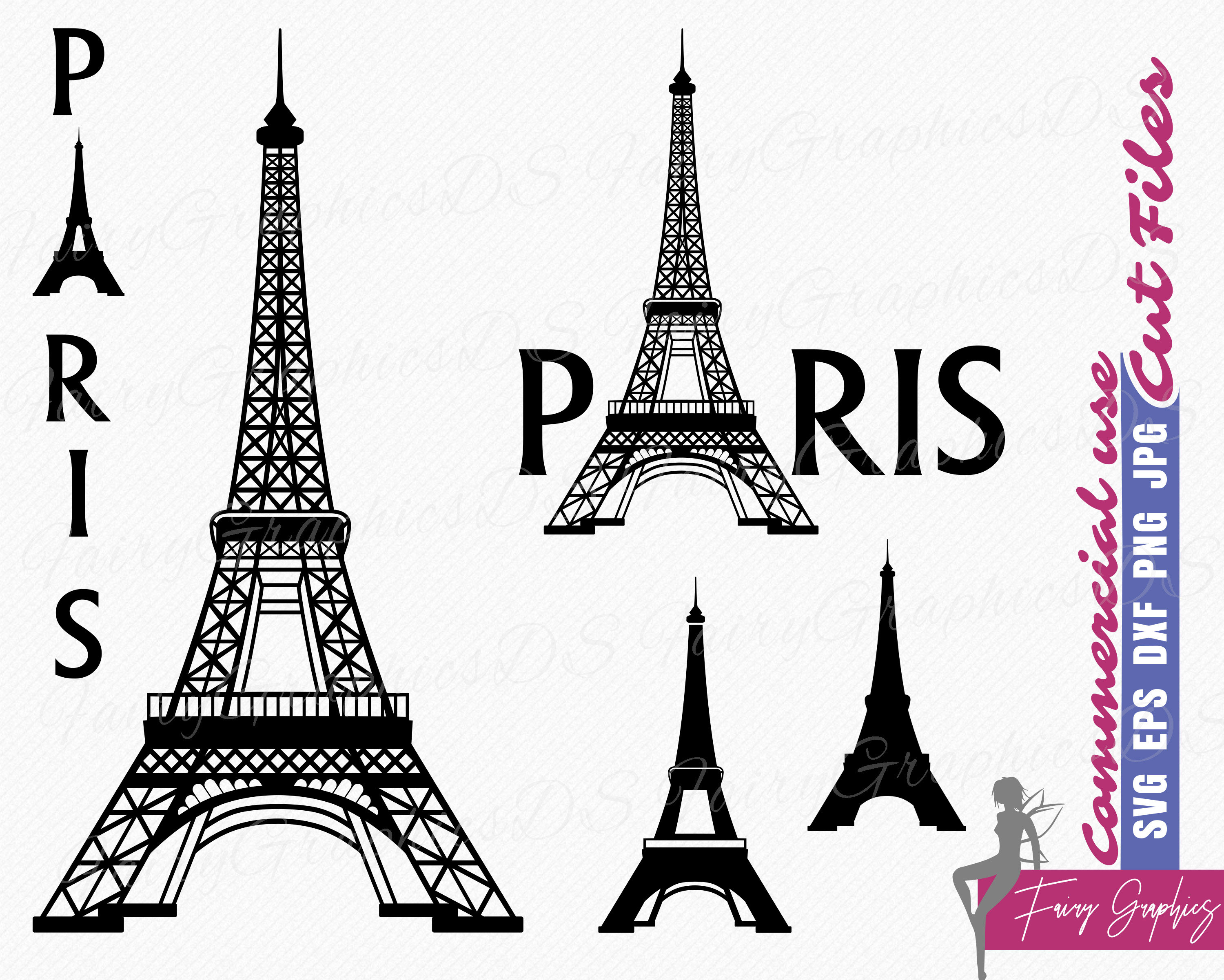 Eiffel Tower Vector Png