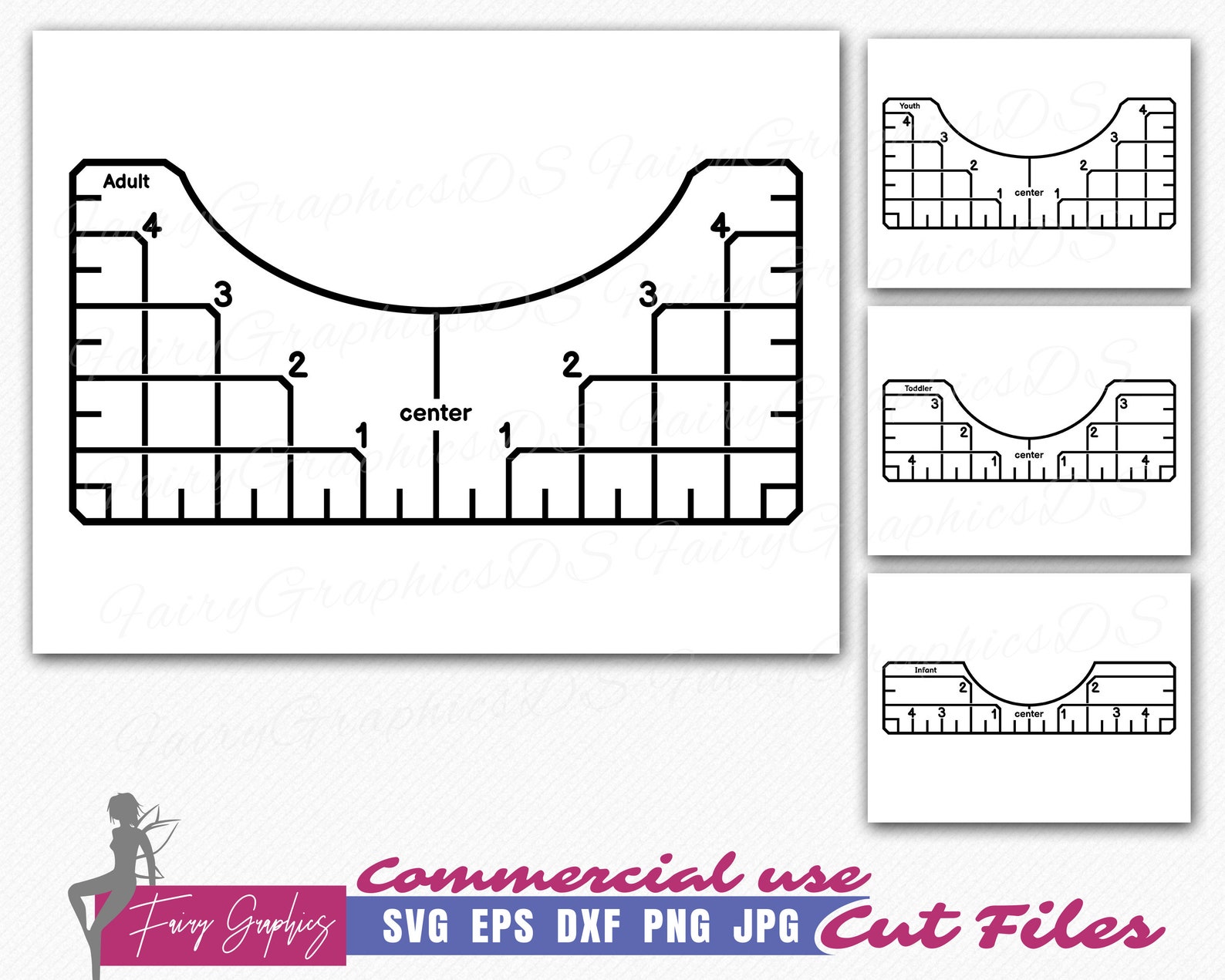 T-shirt Alignment Tool Printable PDF Template Alignment Ruler | Etsy