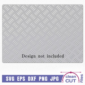 Diamond Plate Patterns SVG Vector Bundle Clipart Files, Seamless ...