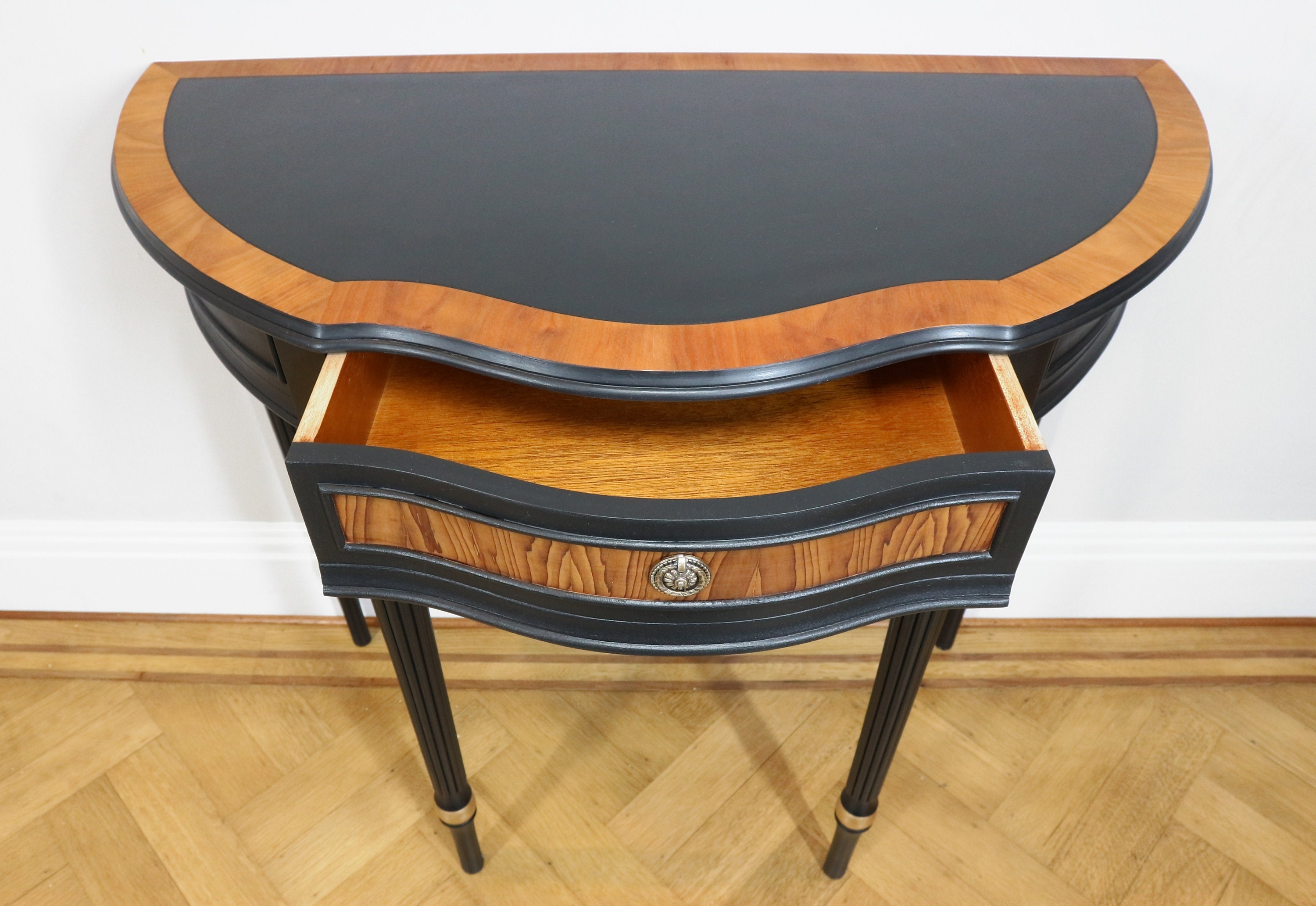 SOLD SOLD Vintage Half Moon Table/console Table - Etsy UK