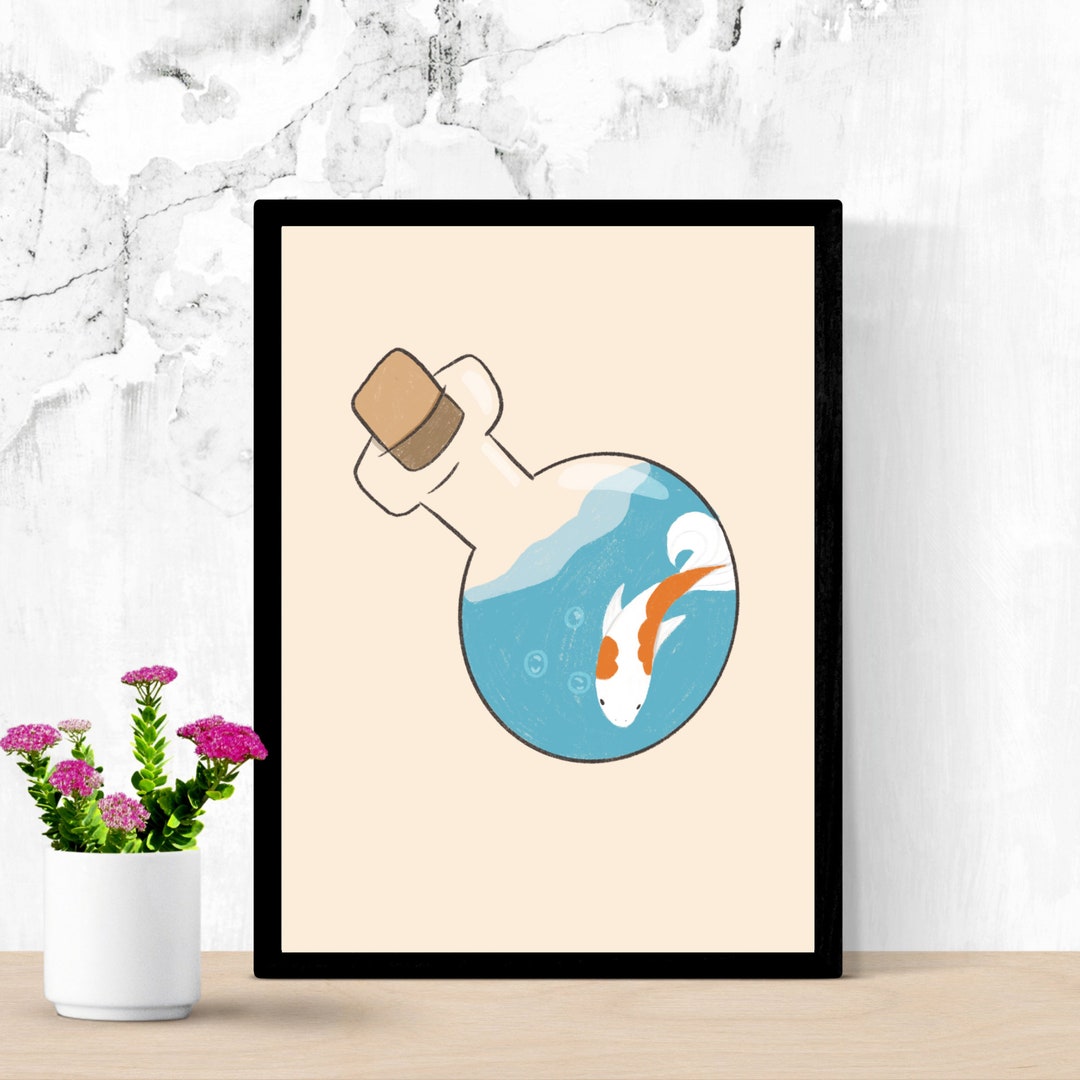 Koi Potion Fish Potion Digital Download - Etsy