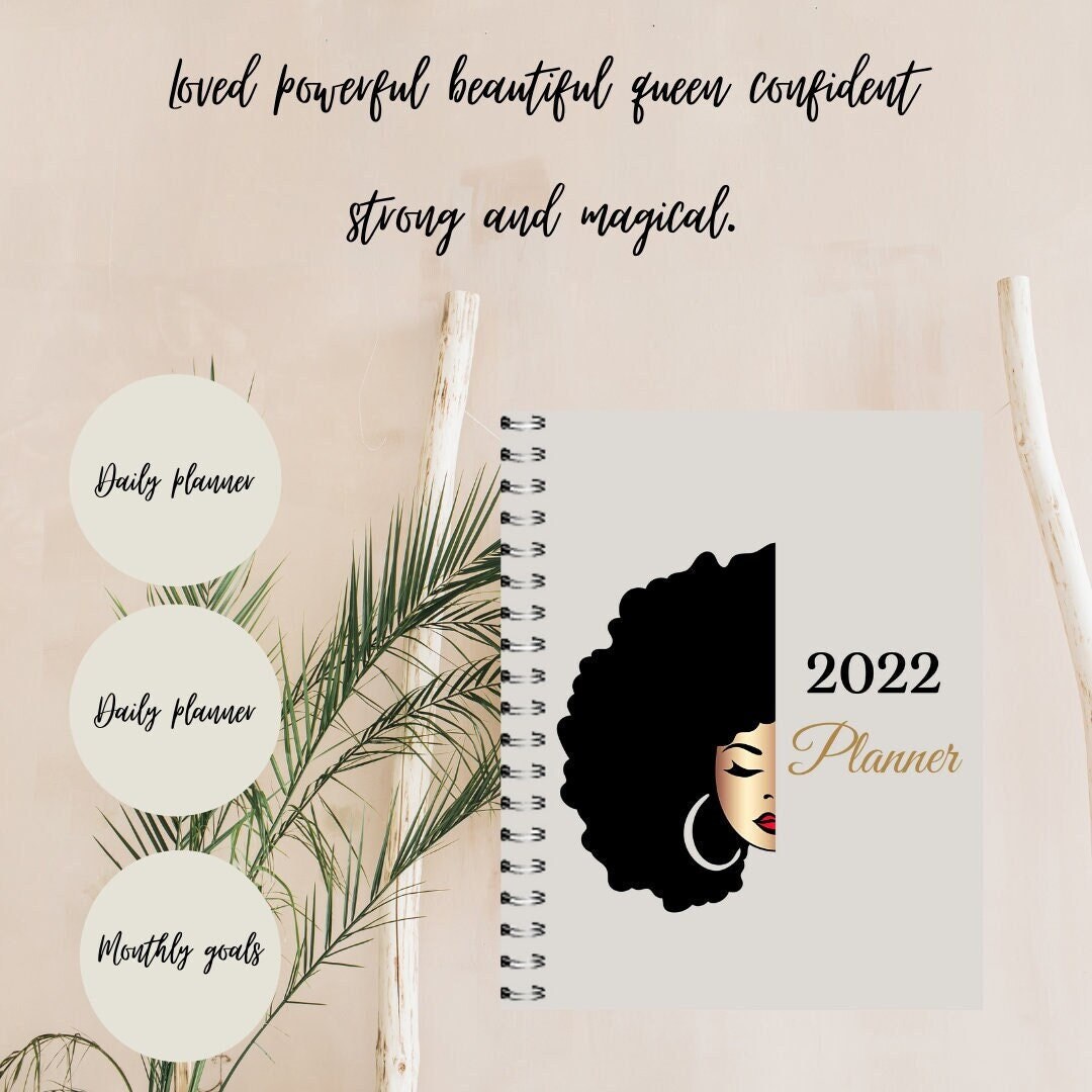 2022 Daily Planner - Can Be Customized and Pages Can Be Duplicated - Etsy