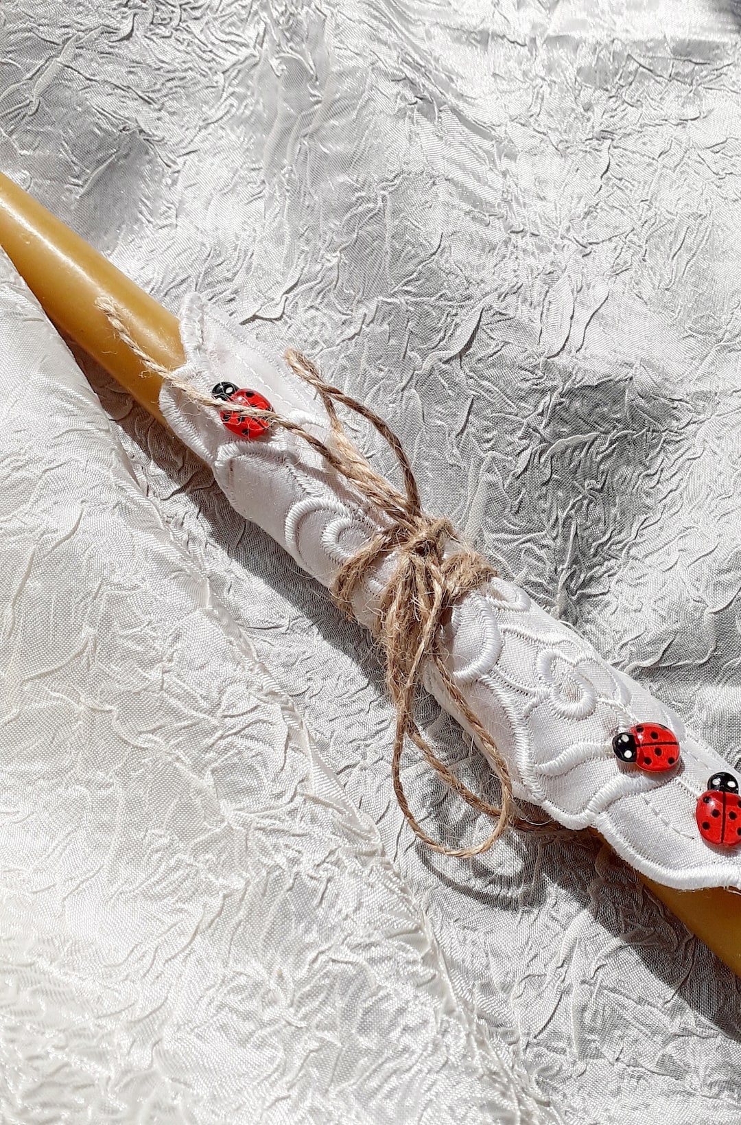 Ladybug Lambada Candle, Orthodox Easter Candle, Pascha Candle ...