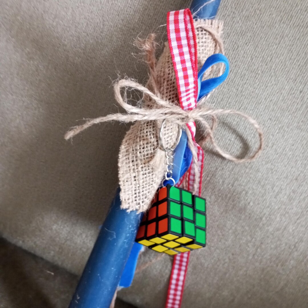 Rubik's Cube Lampada Candle, Orthodox Easter Candle, Pascha Candle ...