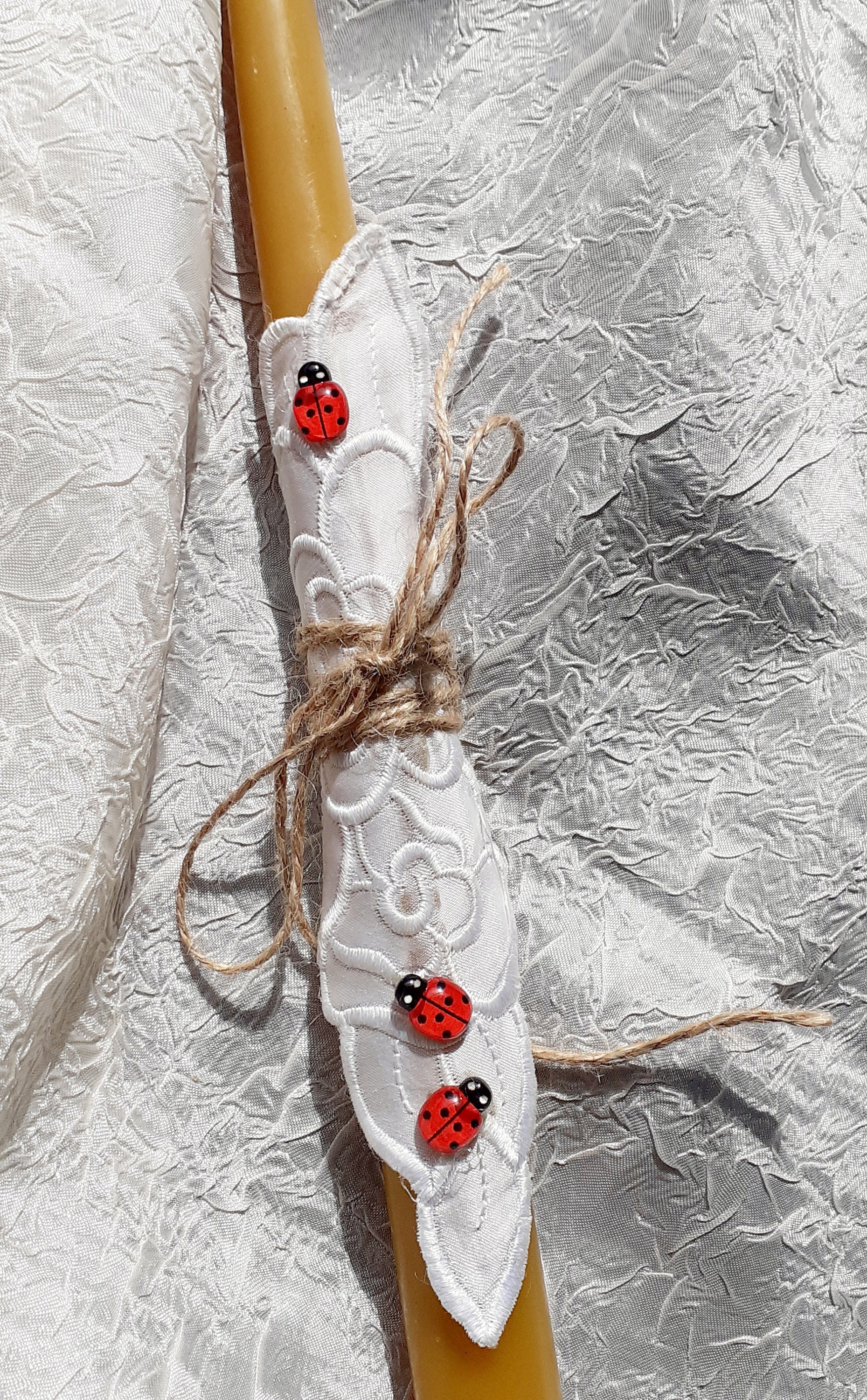 Ladybug Lambada Candle, Orthodox Easter Candle, Pascha Candle ...