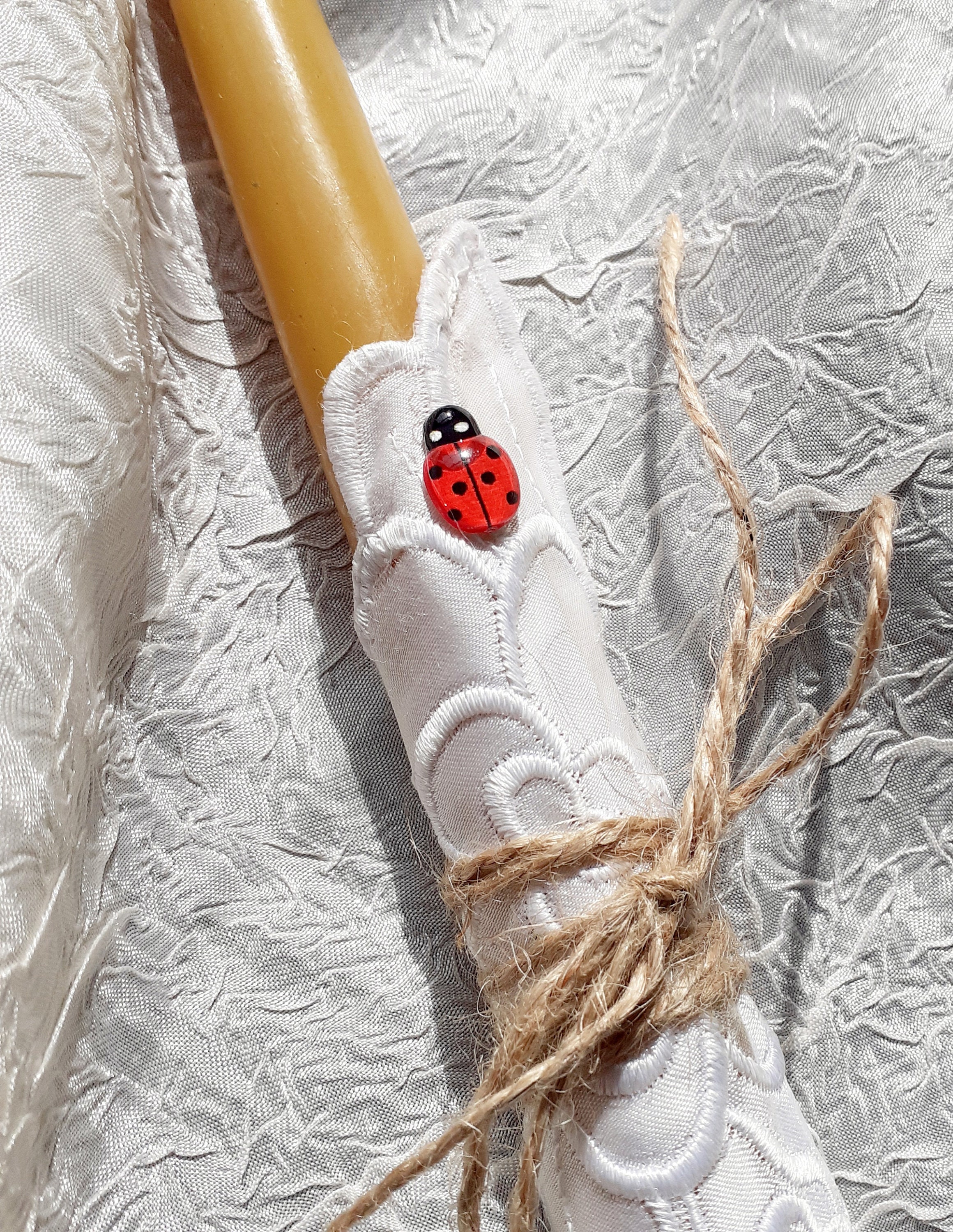 Ladybug Lambada Candle, Orthodox Easter Candle, Pascha Candle ...