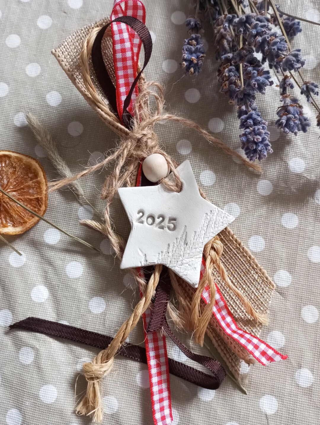 Greek Gouri 2025, New Year Gift, New Year Lucky Charm, Good Luck Gifts, Rustic Style Clay Gift ...