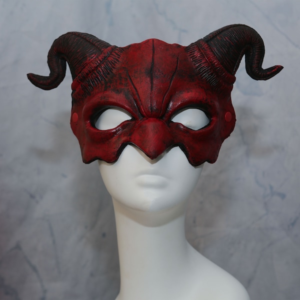 Horn Mask - Etsy