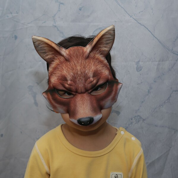 Fox Mask - Etsy