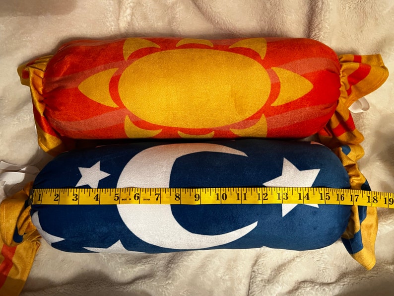 Sunny/moon Candy Shaped Pillows - Etsy