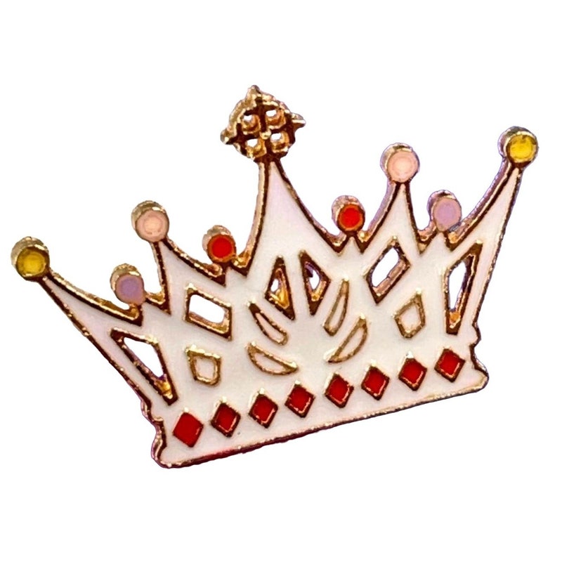 Crown Lapel Pin - Etsy