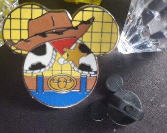 Mickey Cowboy Pin - Etsy