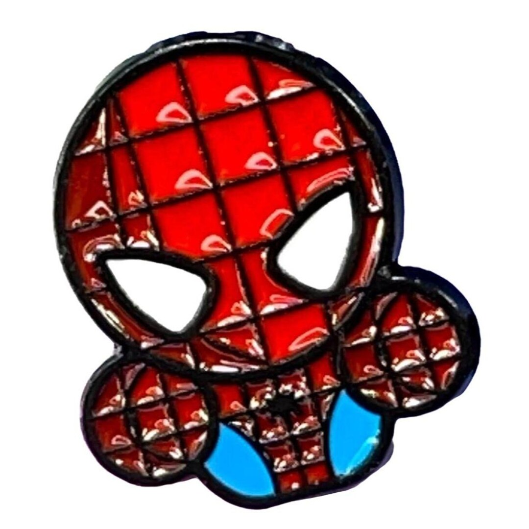 Spider Man Lapel Pin Superhero Cartoon Brooch Badge Accessories Jewelry ...