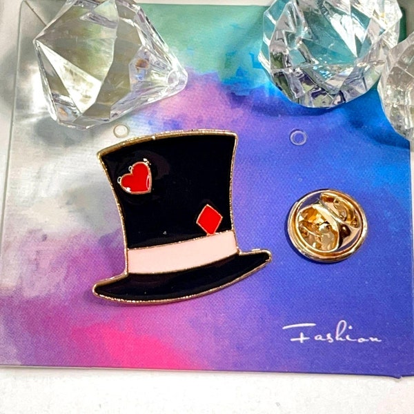Mad Hatter Pin - Etsy