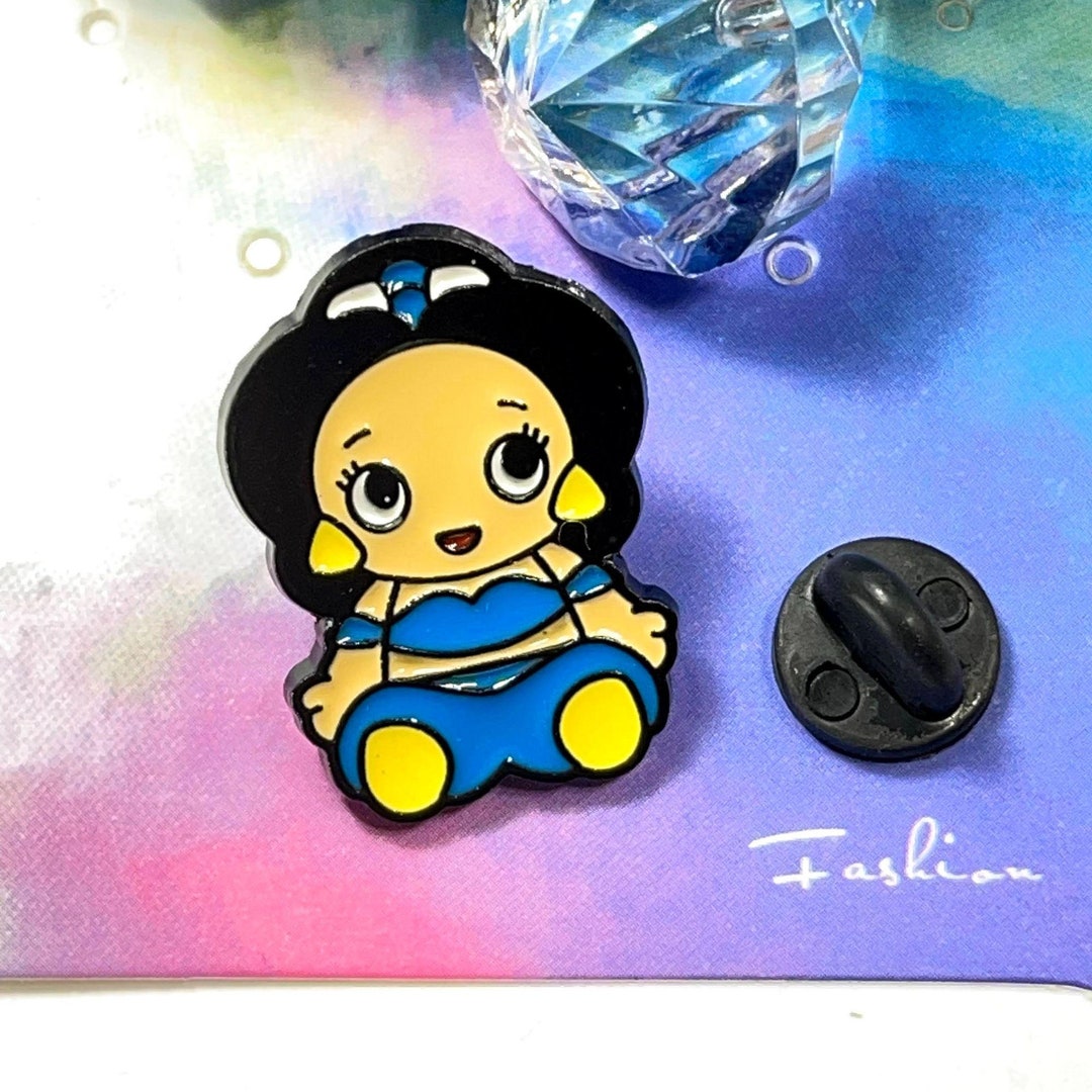 Jasmine Lapel Pin Aladdin Princess Baby Accent Pin Accessories Party ...