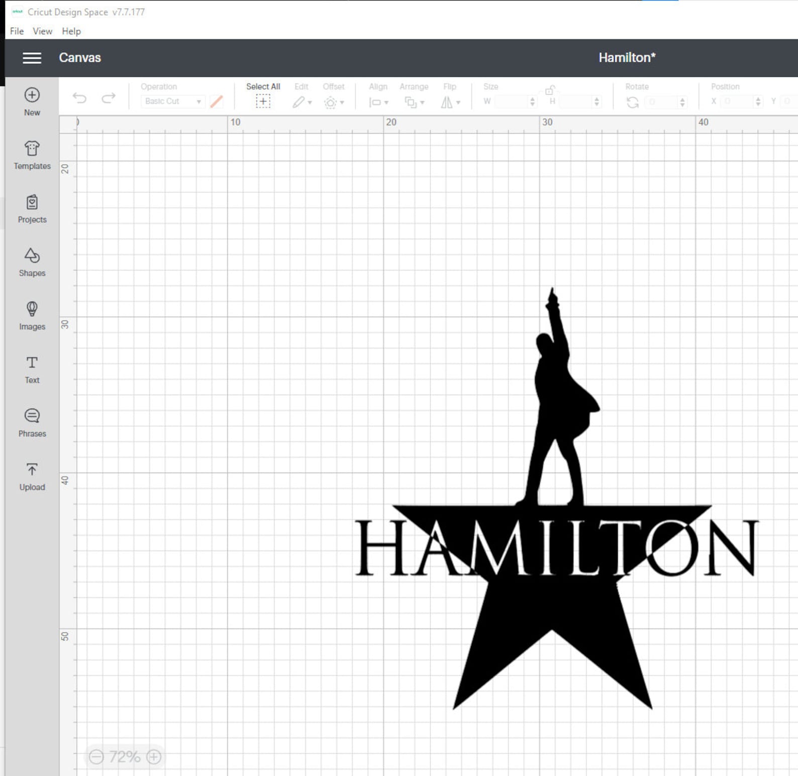 Hamilton Logo SVG for Cricut - Etsy Australia