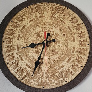 Aztec Calendar SVG, and GCODE (CNC or Laser Engraving) - Etsy