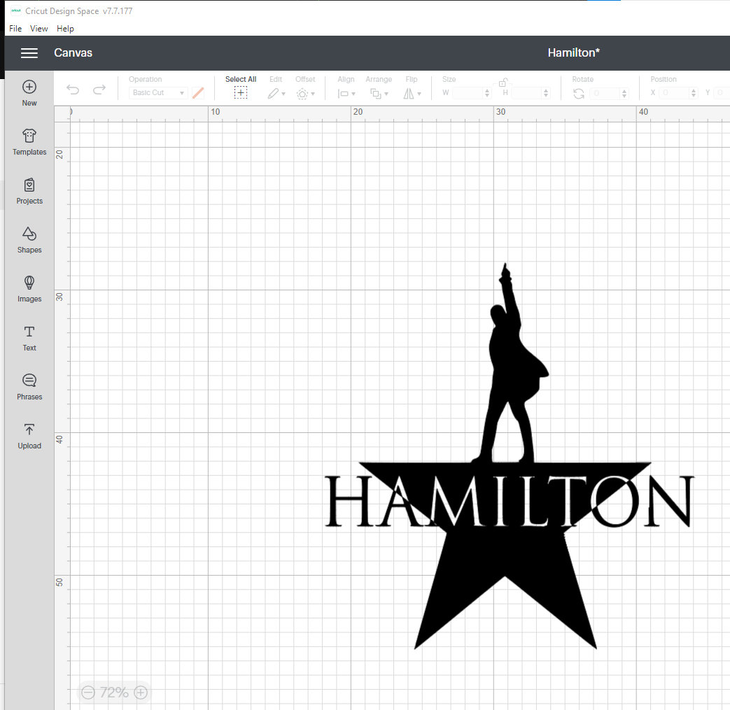 Hamilton Logo for Cicut - Etsy