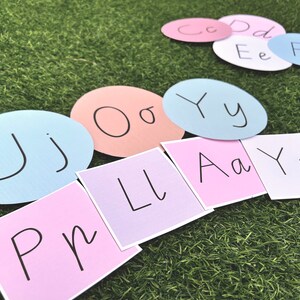 Victorian Cursive Alphabet Printable, Alphabet Word Wall Display, ABC ...