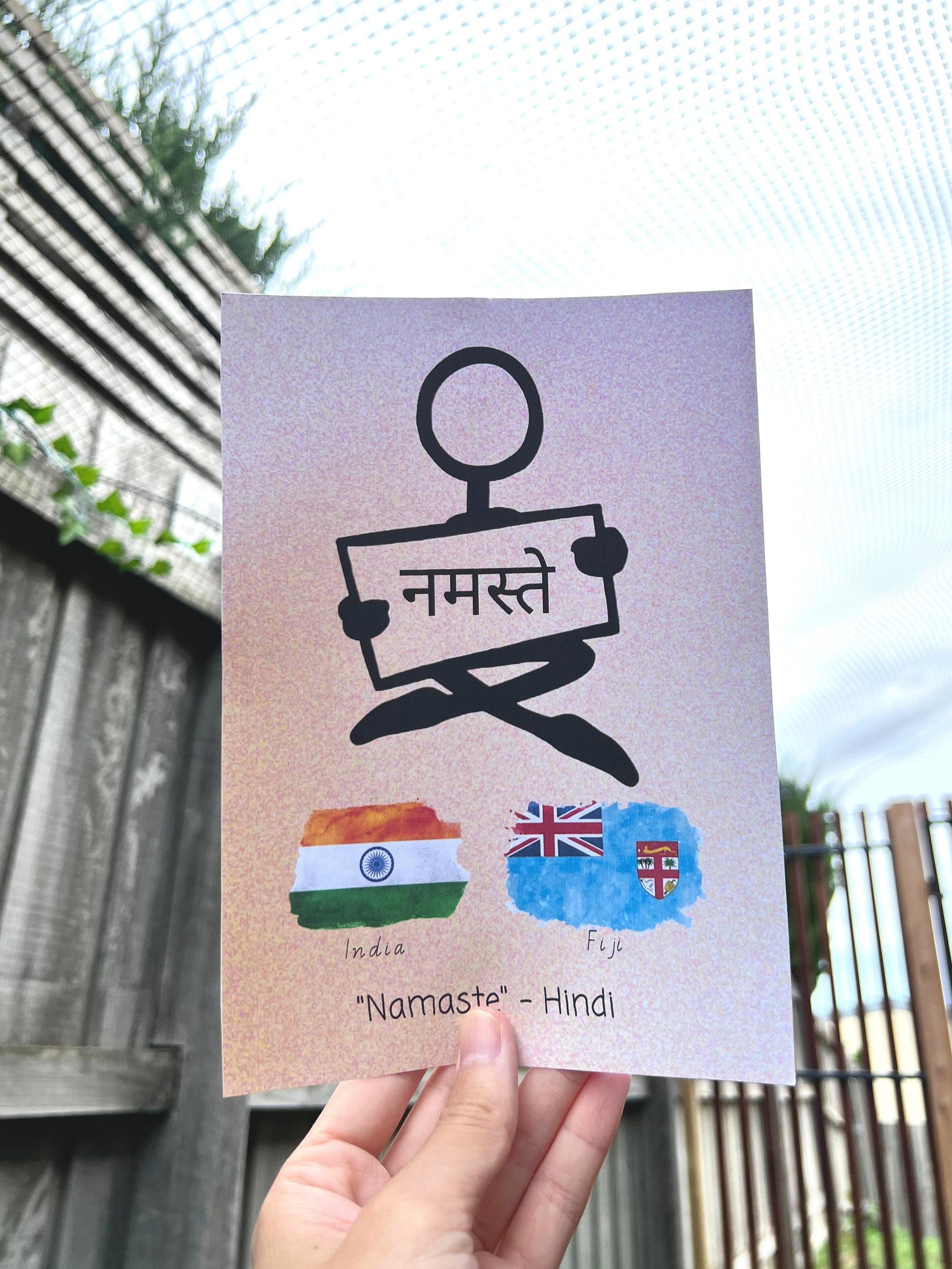 Hello Around the World Cards, Harmony Week 2025, Multicultural ...