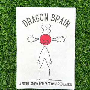 Anger Management Social Story, Dragon Brain Theme (digital Printable ...