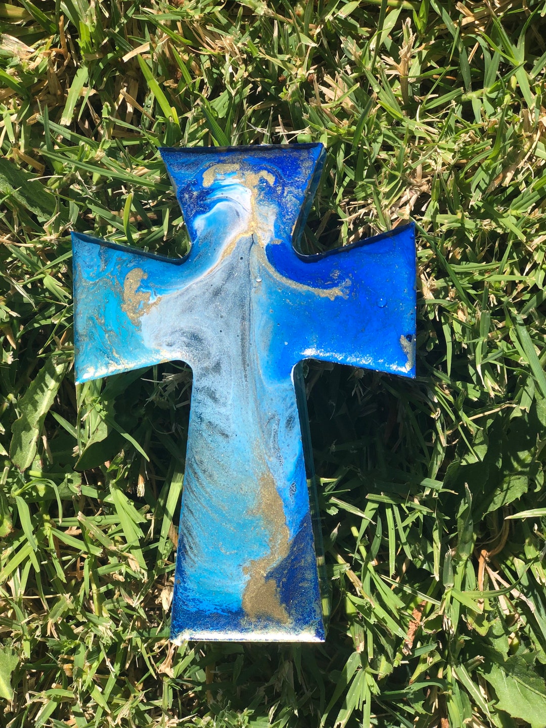 Standing Resin Cross - Etsy