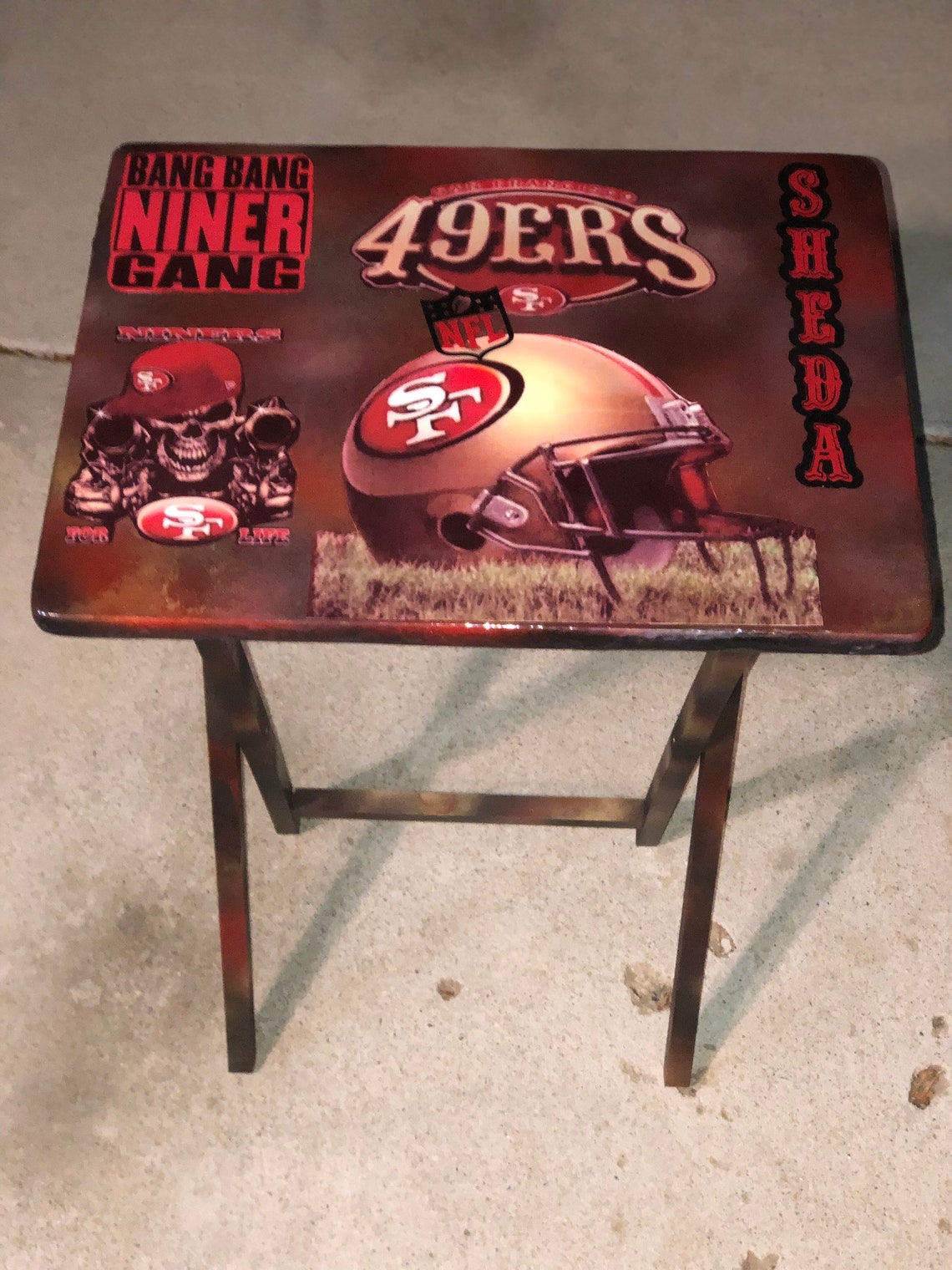 Custom Personalized Tv Table/tray - Etsy