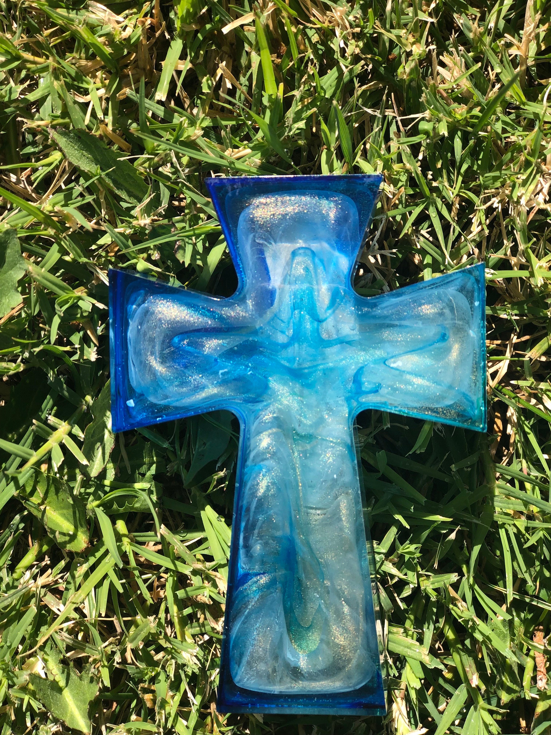 Standing Resin Cross - Etsy
