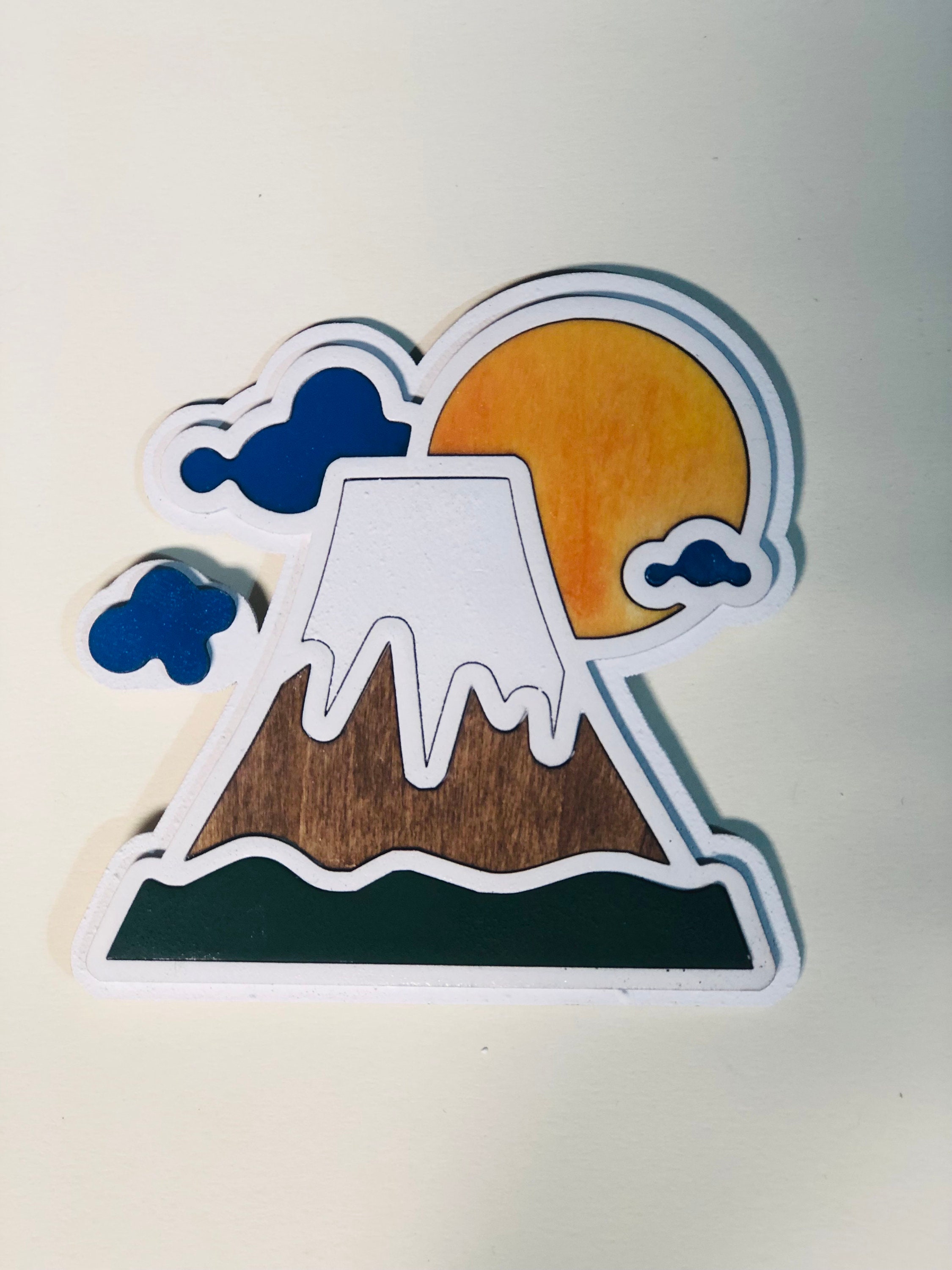 3D Wooden Aesthetic Inspired Custom Magnets, Personalized Magnets ...