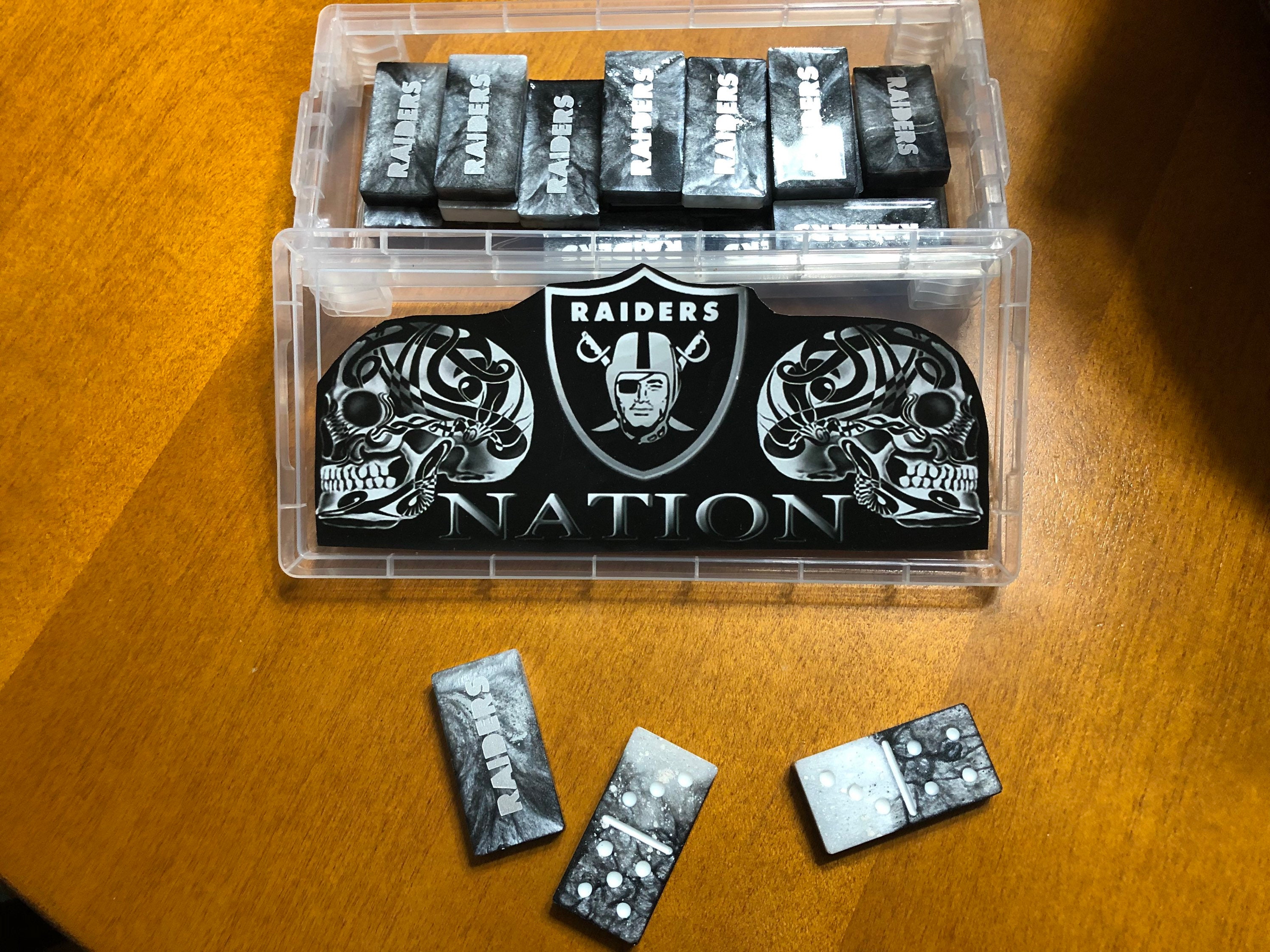 Personalized Sports Team Dominoes Set With Box and Domino Holder/tray ...